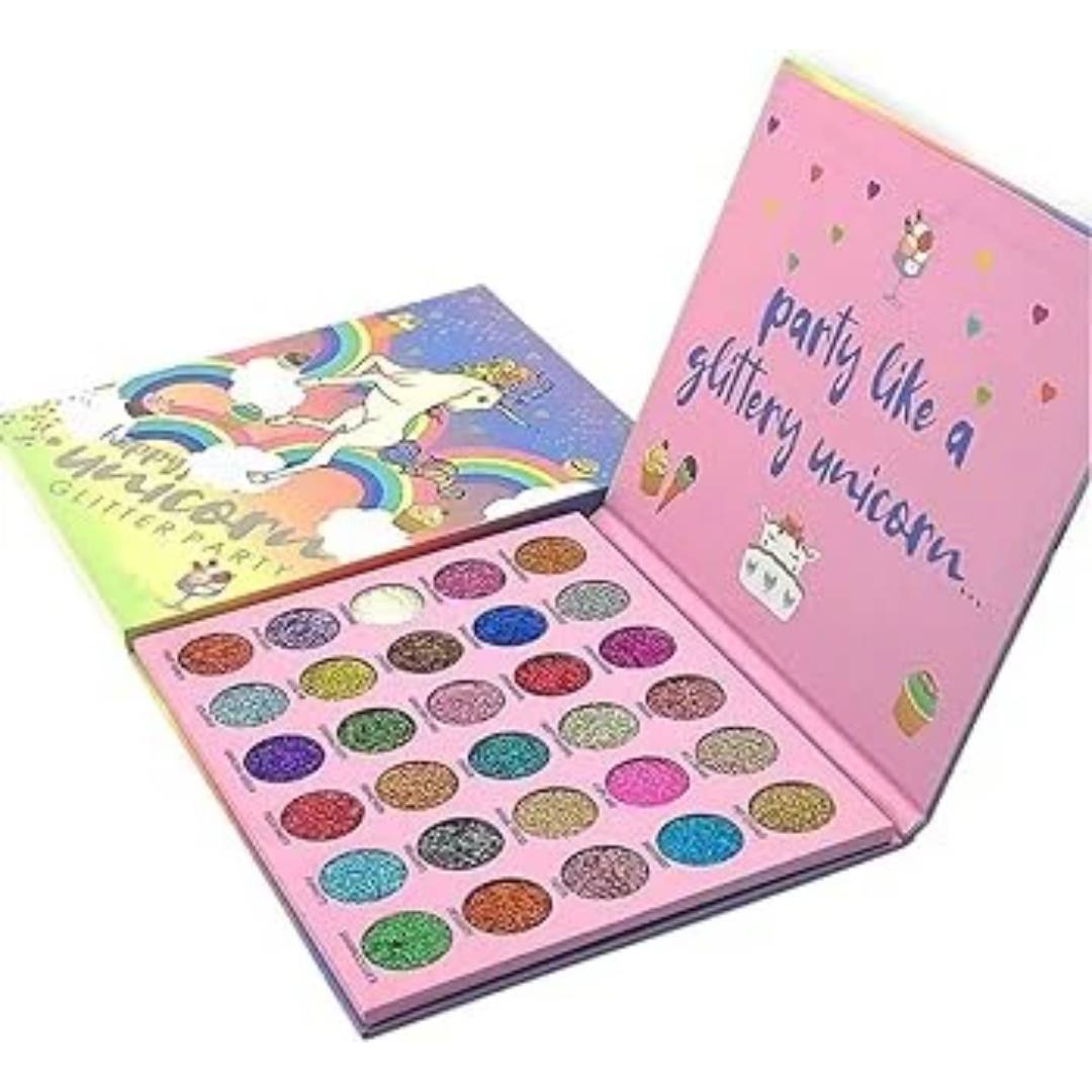 Happy Unicorn 30 Color Glitter Eyeshadow Palette – BnG Store Happy Unicorn 30 Color Glitter Eyeshadow Palette – BnG Store