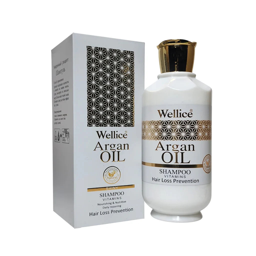 Wellice Premium Edition Argan Oil Spa Vitamins Shampoo – BnG Store