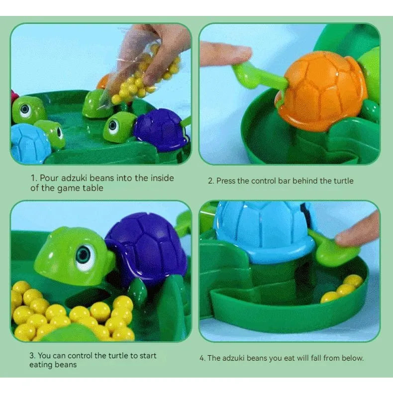Gluttonous Hungry Turtle Snatching Bean Ball Toy Board Game – BnG Store