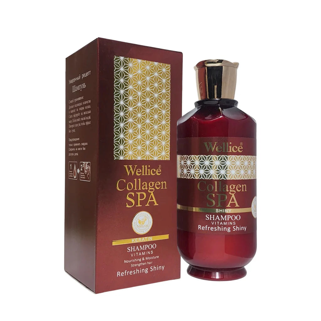 Wellice Premium Edition Collagen Spa Vitamins Shampoo – BnG Store